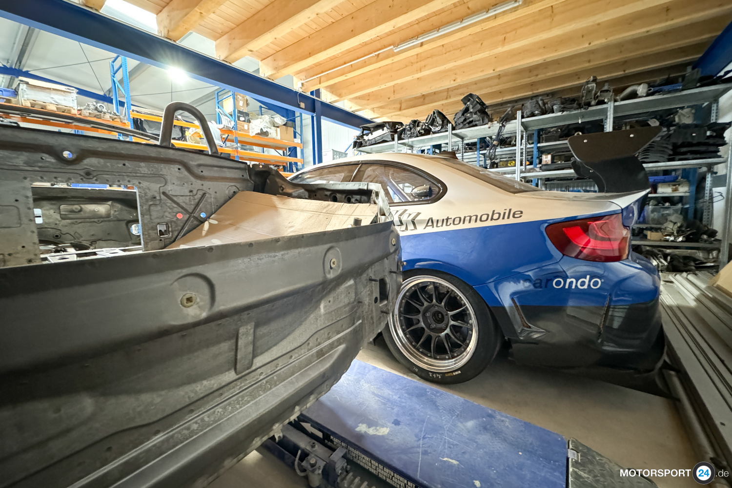 BMW M2 F87 racing car + BMW Z4 E89 body | MOTORSPORT24 - High-quality ...